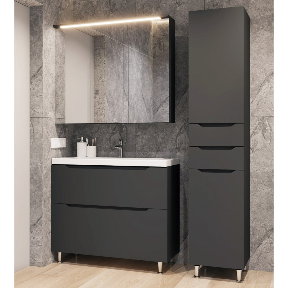 Тумба на ніжках Севілья з умивальником Sava матова олива для ванної кімнати Ціна 0 00